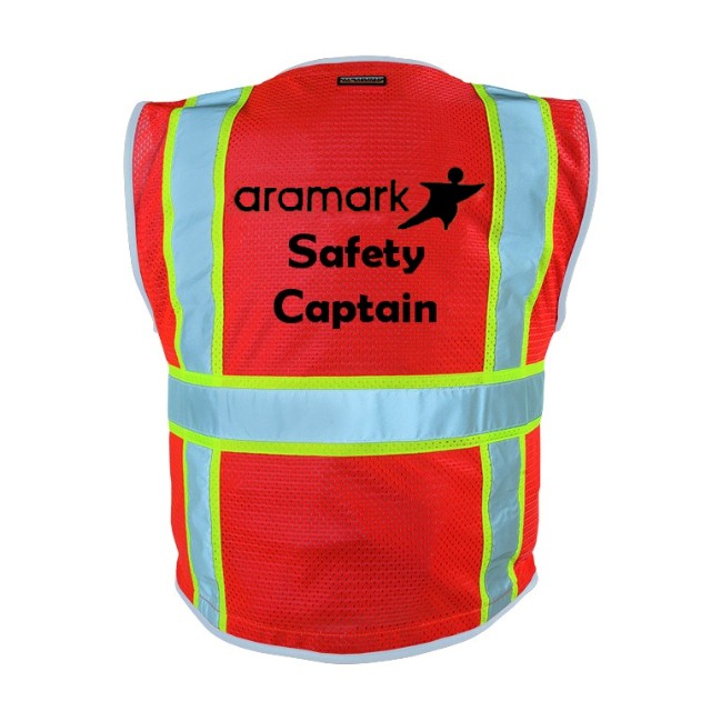 ARAMARK SAFETY CAPTAIN VEST: DRJ Safety, Inc.