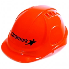 ARAMARK Vented Har Hard - White: DRJ Safety, Inc.
