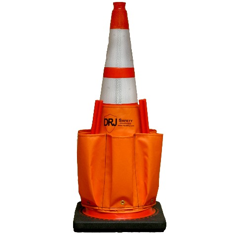 Traffic Cone Wand Caddy-Orange: DRJ Safety, Inc.