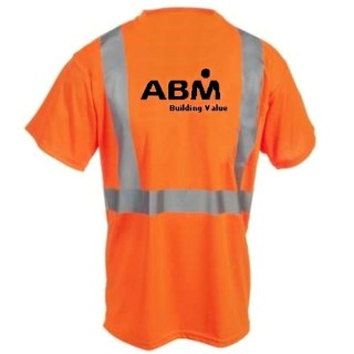 ABM Orange Safety T-Shirts: DRJ Safety, Inc.